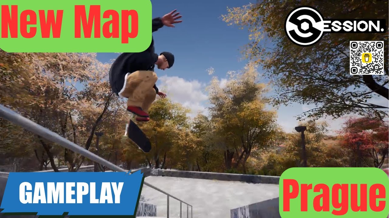 Session Skate Sim | New Map Prague | Part 1 | 4K - YouTube