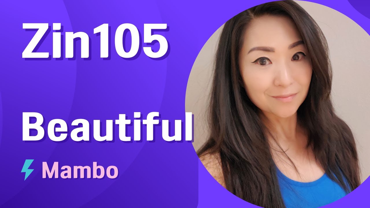 Zin 105 Beautiful / 진볼륨105 / Zumba / 줌바 / Beautiful / MamboZumbamimi ...