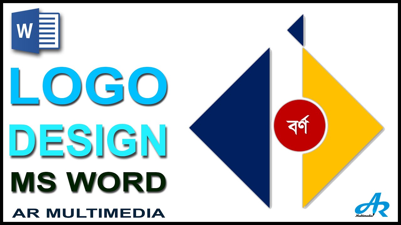 MS Word Tutorial: MS Word Logo Design 2020|| Microsoft Word Logo Design ...