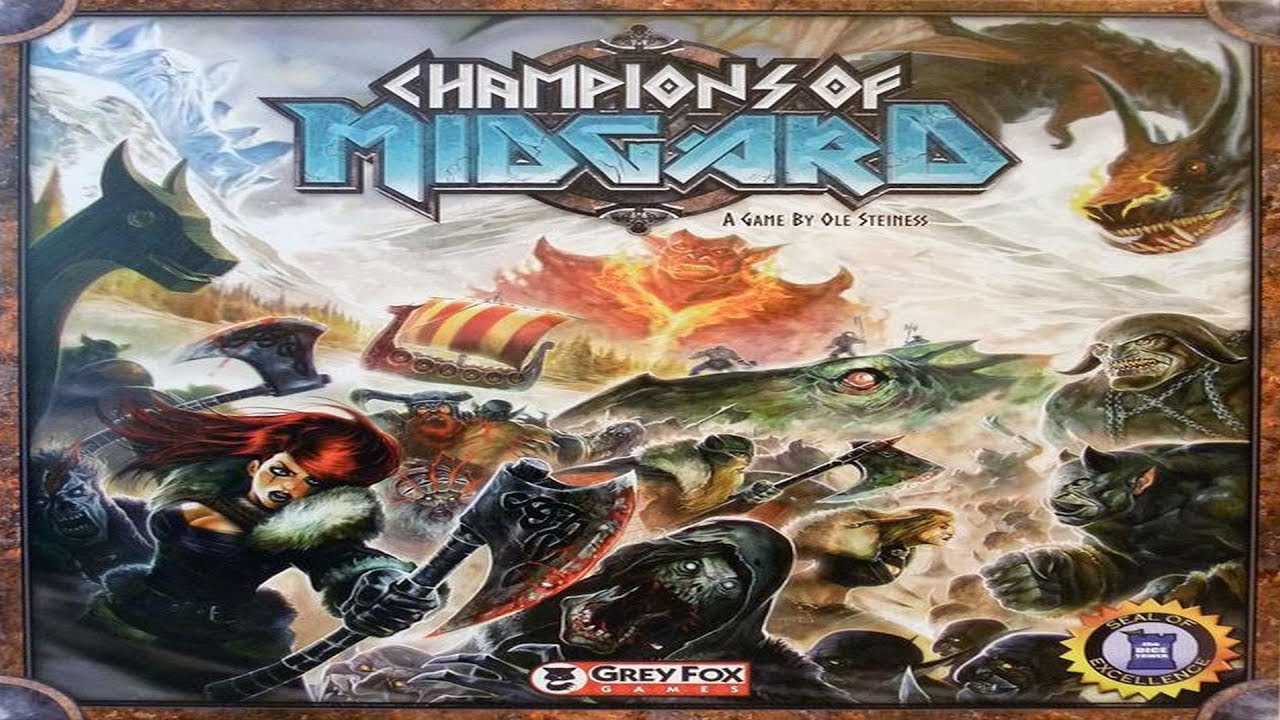 Champions of Midgard Expansions - Valhalla & The Dark Mountains - YouTube