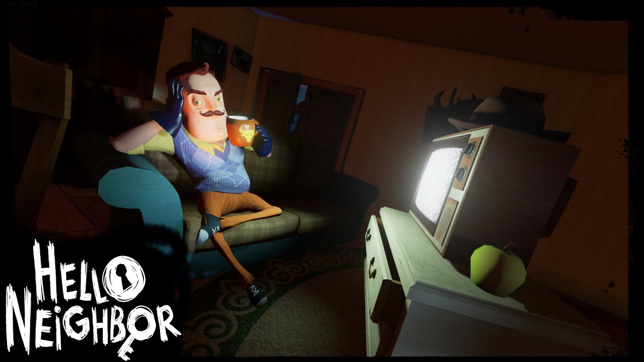 TOP 5 GLITCHES IN THE GAME-HELLO NEIGHBOR - YouTube