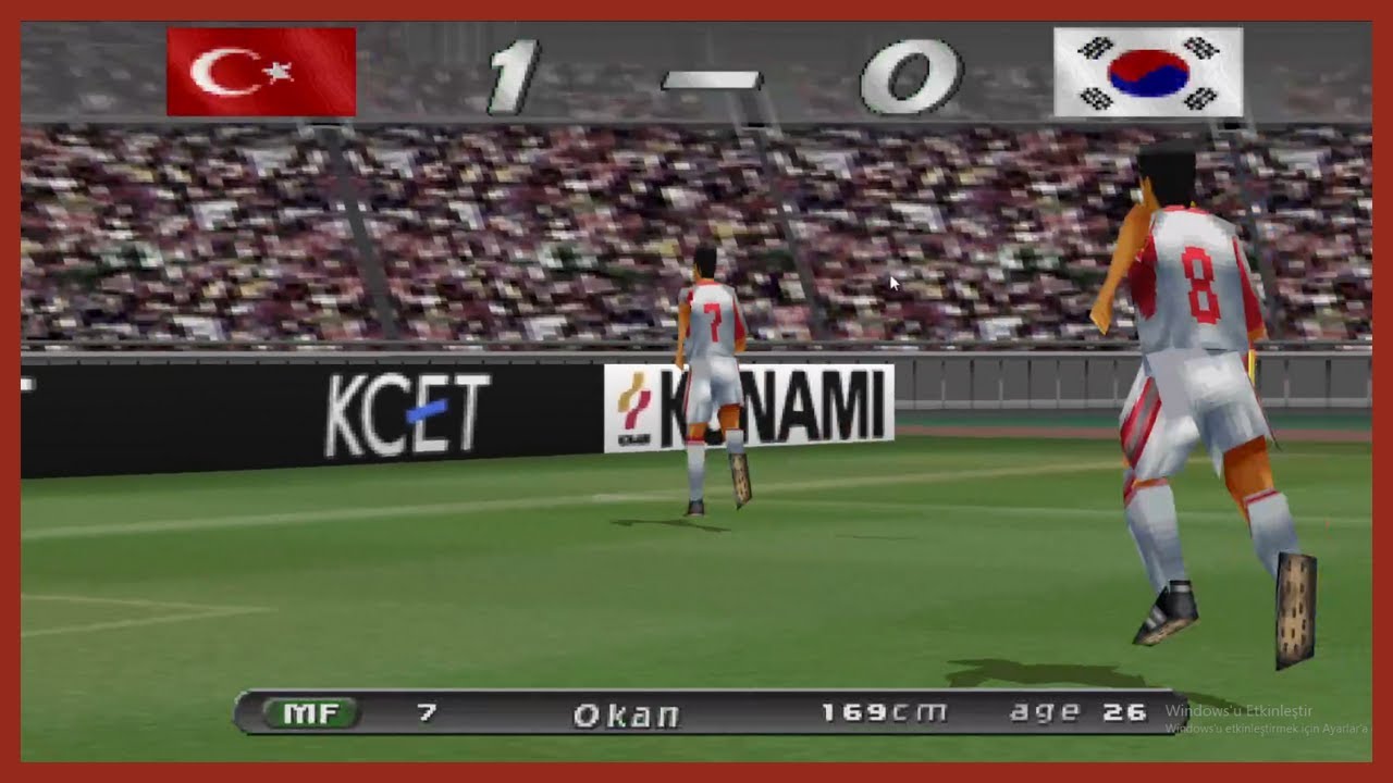 ISS PRO EVOLUTION 2 (PES 2) PS1 Gameplay | Best Classic Soccer Game ...