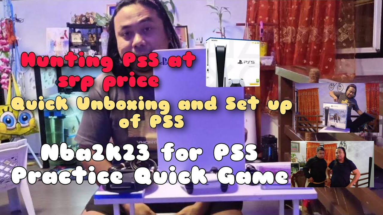 Bought a Playstation 5 at Srp Price...Quick Unboxing and Set up of my ...