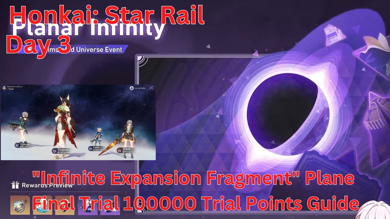 Planar Infinity Infinite Expansion Fragment Plane Final Trial 100000 ...