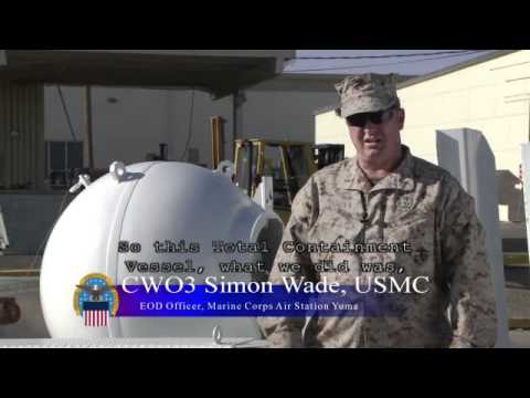 DLA: Total Containment Vessel for Bomb Disposal - YouTube