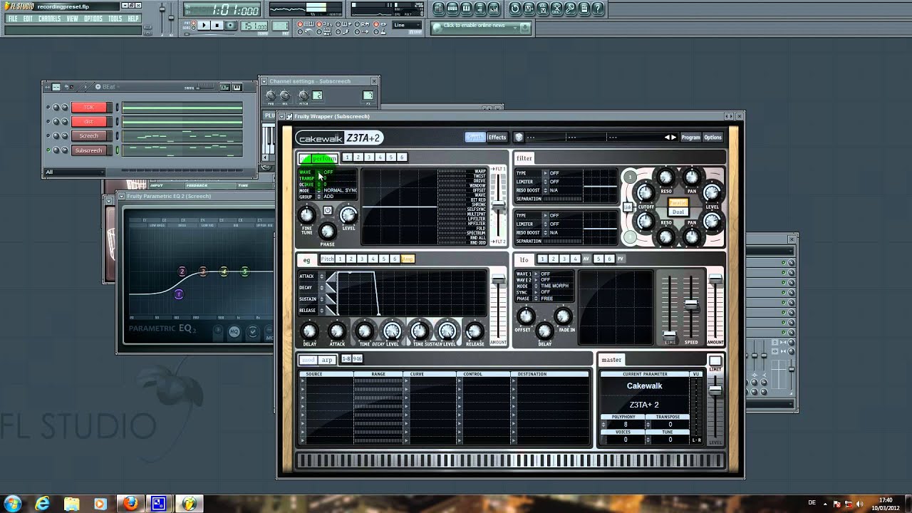 Hardstyle Screech Tutorial für Fl Studio - YouTube