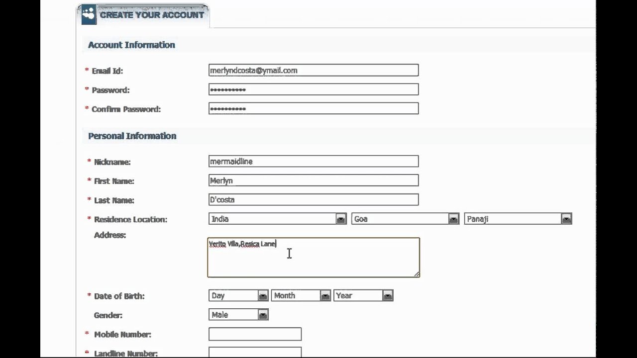 Tutorial on How to Register - YouTube