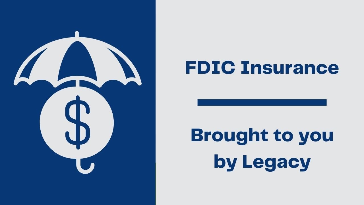 FDIC Insurance | Legacy Learning Lab - YouTube