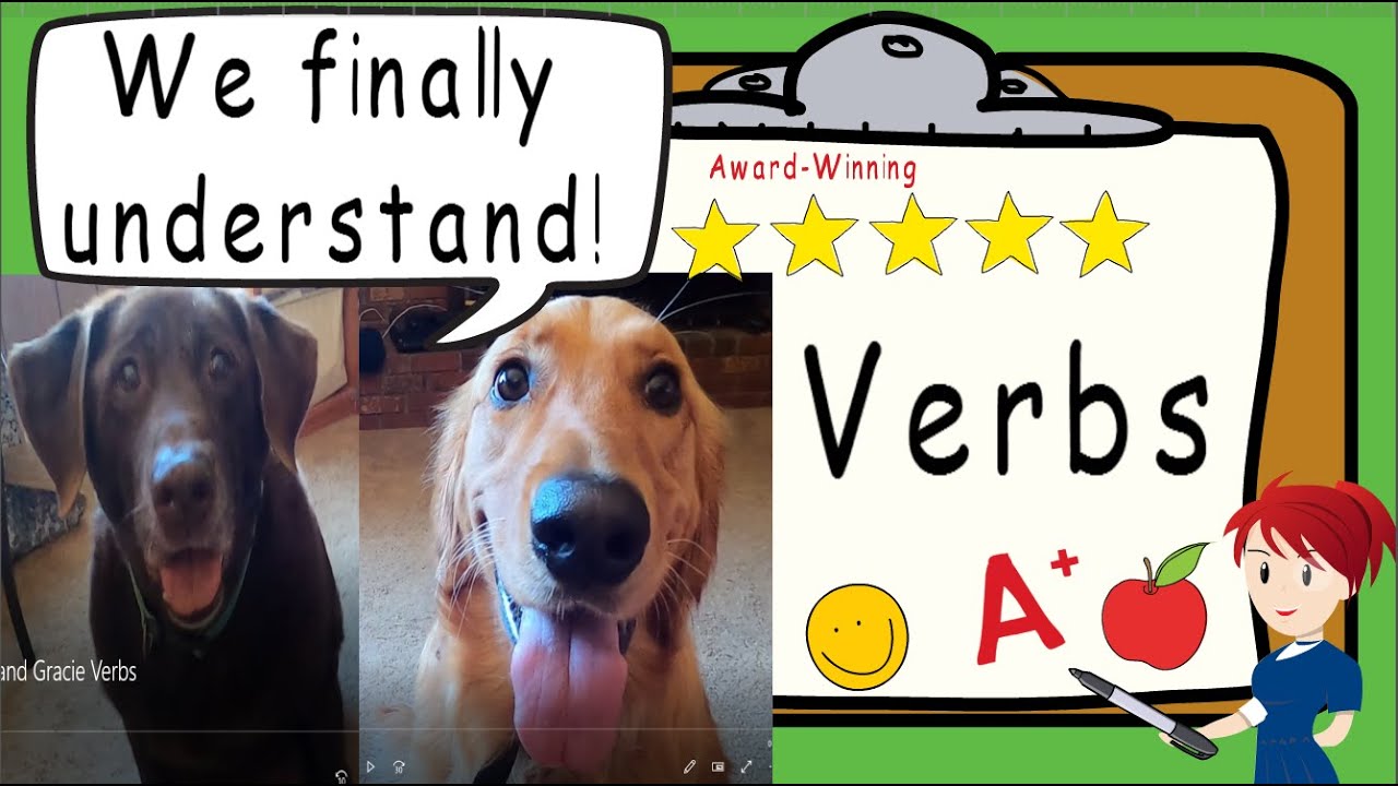 Verbs For Kids | Lab & Golden | Award Winning Song and Teaching Verb ...