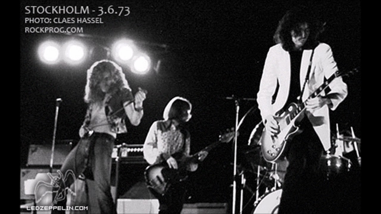 Led Zeppelin - Live in Stockholm, Sweden (March 6th, 1973) - YouTube