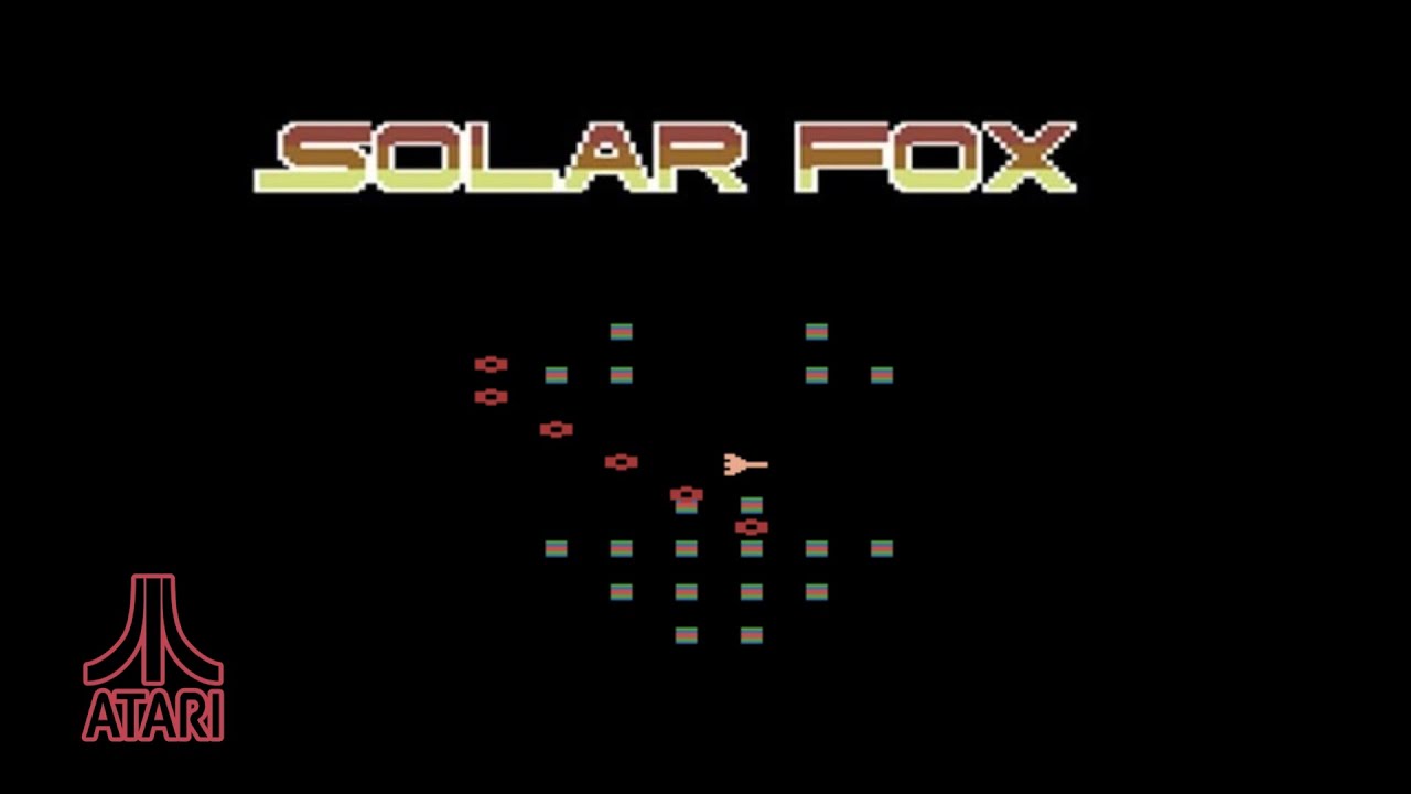 Atari 2600 Solar Fox - YouTube