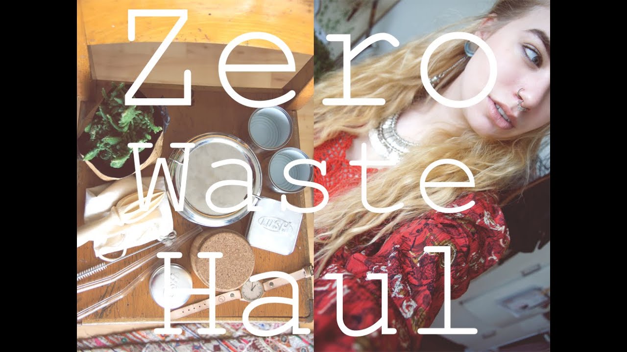 Zero Waste Haul // Upcycling, LUSH, Bamboo, Ecolunchbox - YouTube