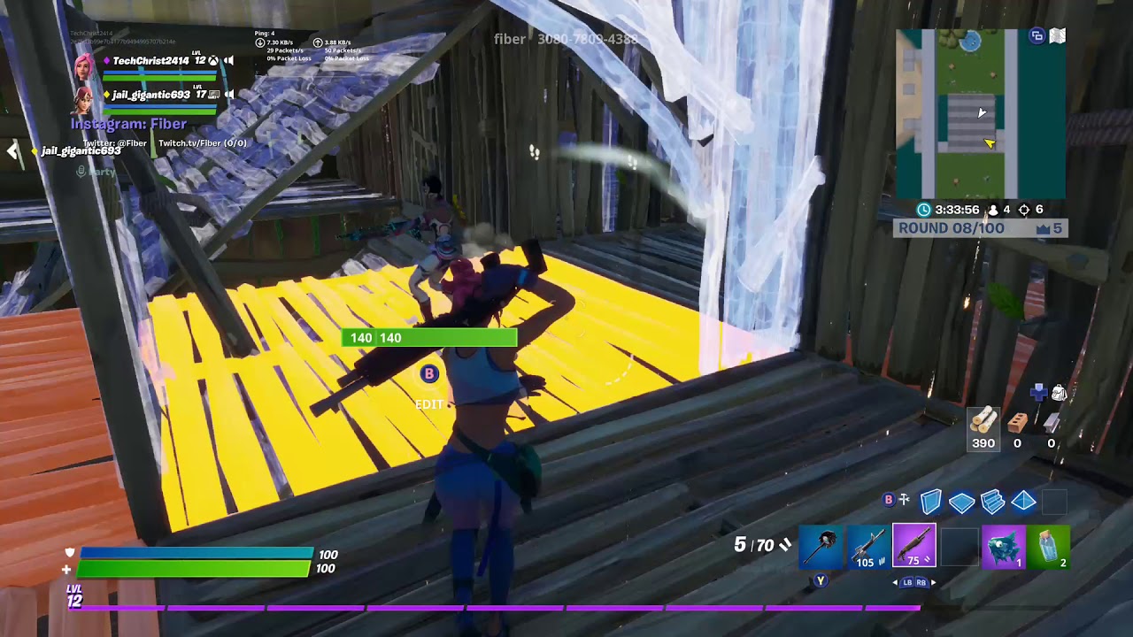 2V1 clutch in 2v2 boxfights - YouTube