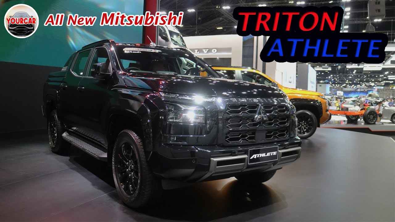 2024 All New Mitsubishi Triton Athlete | Jet Black Mica colour - YouTube