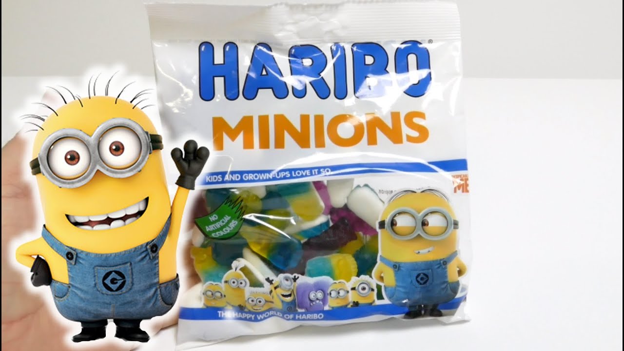 HARIBO Minions Despicable ME 2 - GERMAN CANDY - YouTube