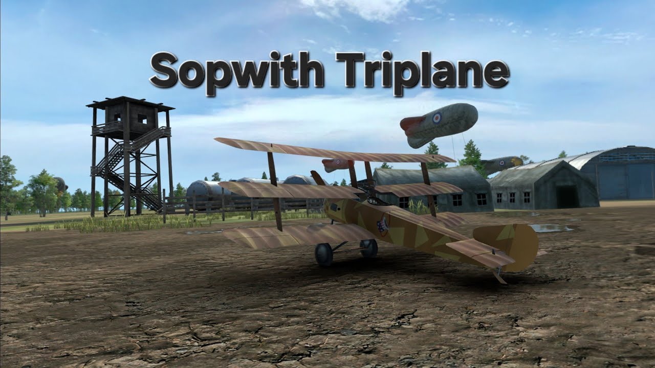 Warplanes: WW1 Fighters - Sopwith Triplane - YouTube