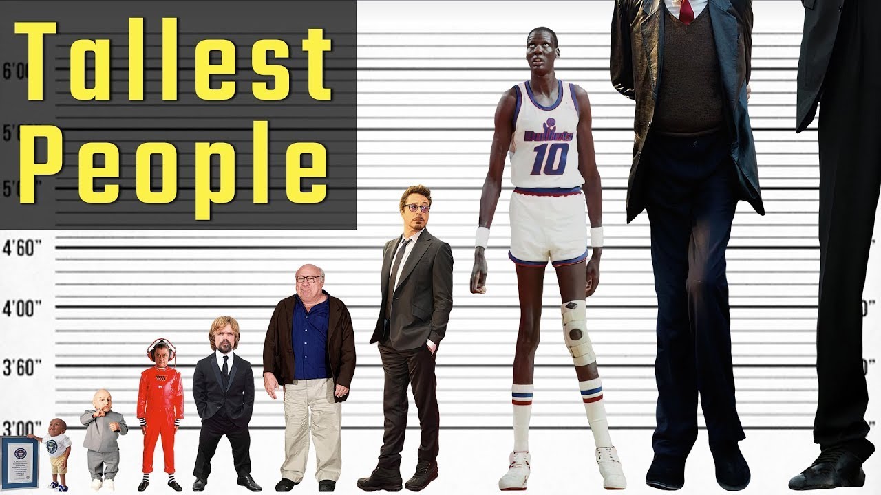 The World's Tallest People | The Lowest and Highest People in History ...