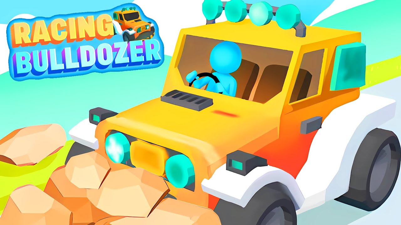 Racing Bulldozer: Car Race Gameplay | Android Casual Game - YouTube