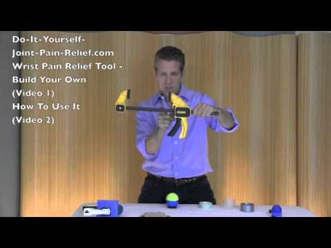 Wrist Pain Relief Tool - Build Your Own, Video 1 of 2 - YouTube