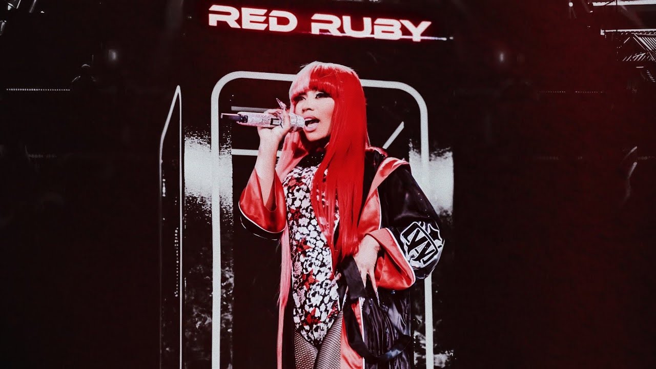 Red Ruby Da Sleeze - Nicki Minaj - Pink Friday 2 Tour - Gag City NOLA ...