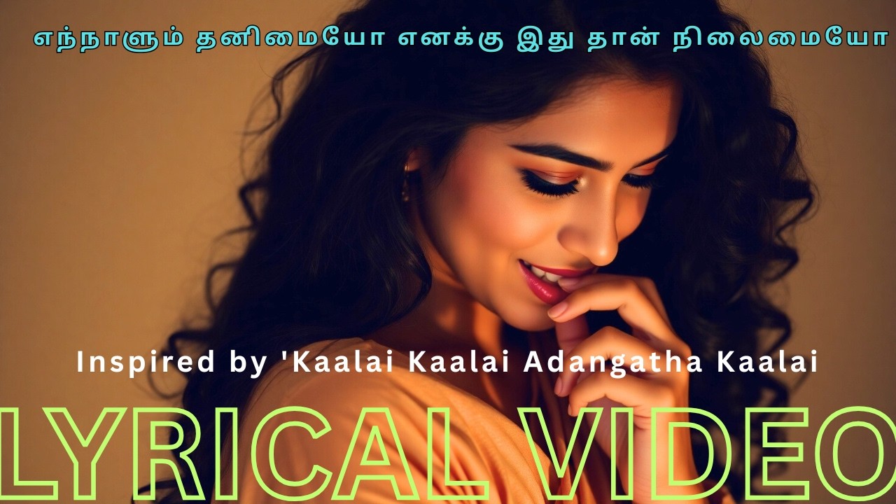AI Tamil Love Song Inspired by 'Kaalai Kaalai Adangatha Kaalai' | No ...