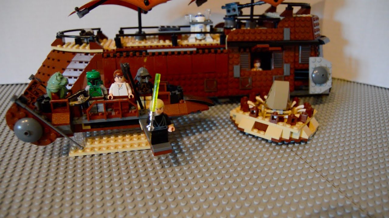 Lego 6210 Jabba's Sail Barge Review - YouTube