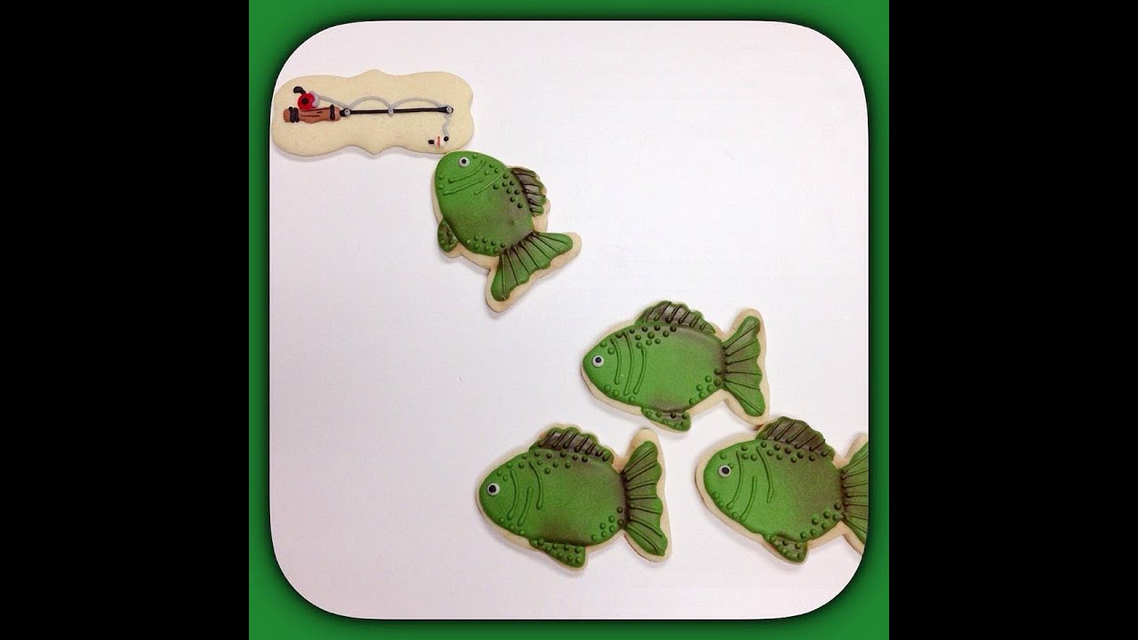 Fish Cookie Tutorial - YouTube