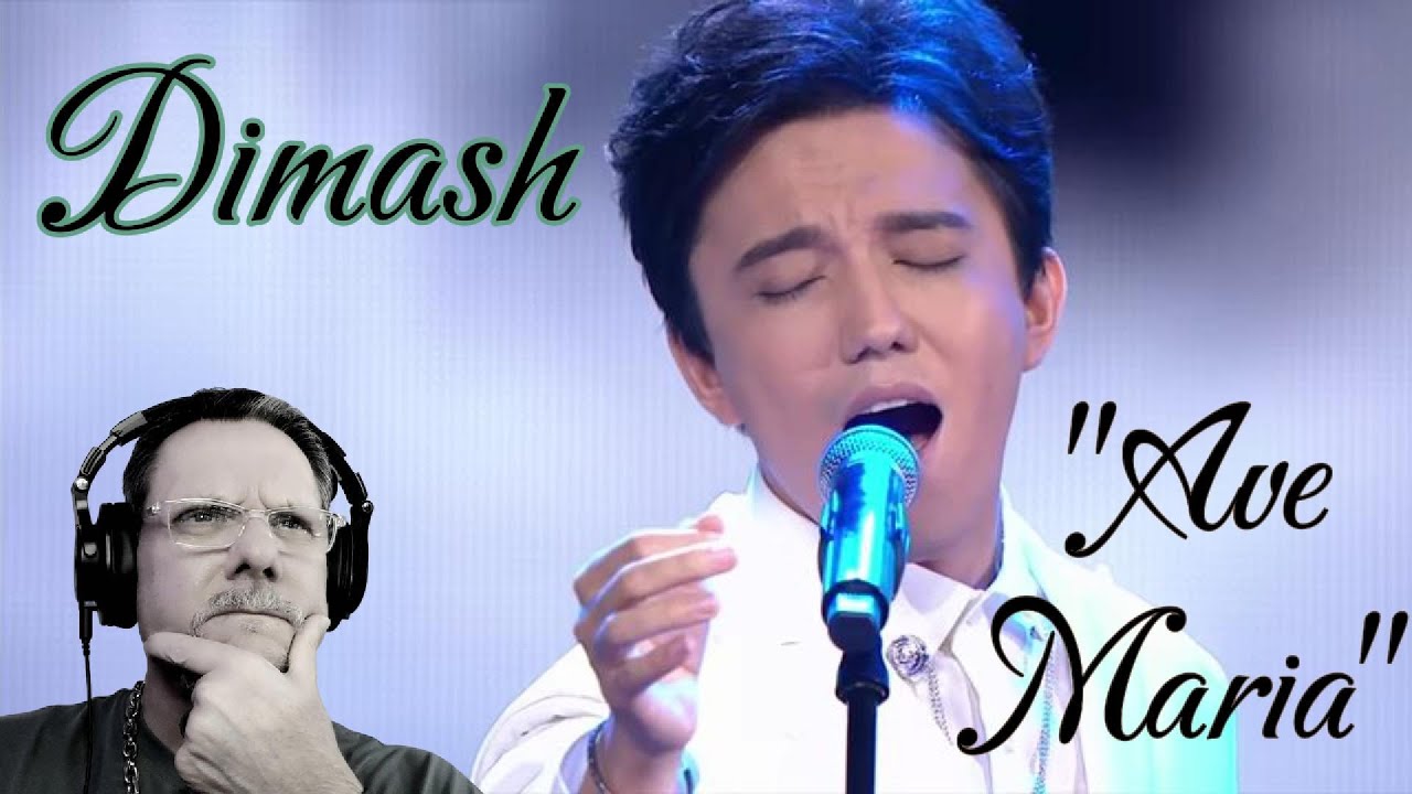 Dimash | AVE MARIA | First Ever Reaction. So intense and gripping ...