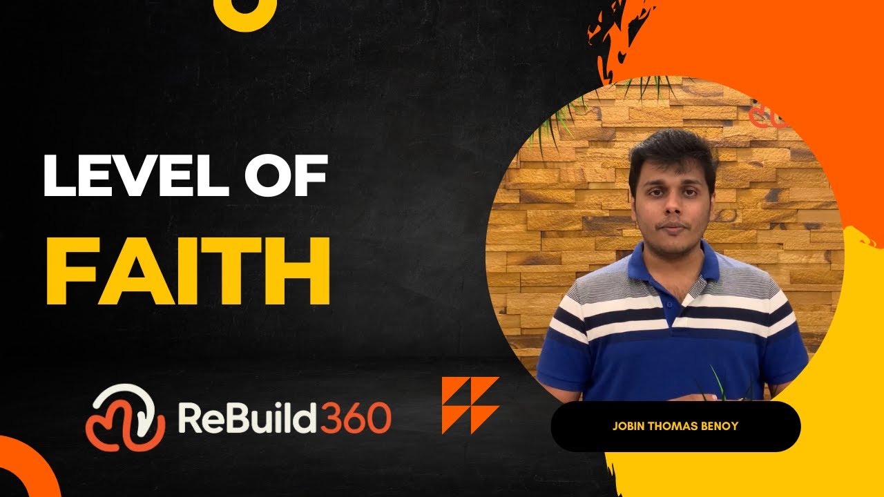 Level of Faith | Speak Life Series - Episode #9 | Jobin Thomas Benoy ...