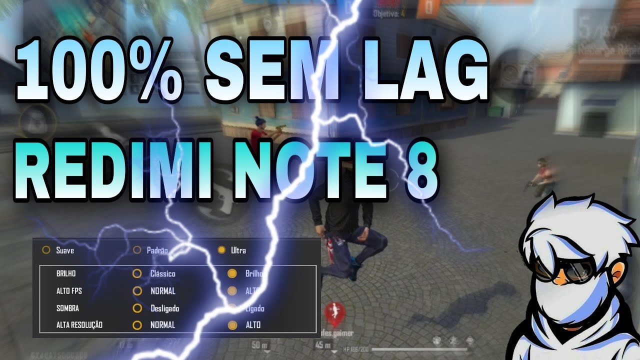 Free fire: Como tirar o lag do Redimi Note 8 ( Ultra Fps ,Brilho ...