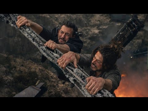 BRUTAL FIGHT DUET OF SHAH RUKH KHAN & SALMAN KHAN ‼️PATHAAN (2023) #trailer #movie #moviescenes 