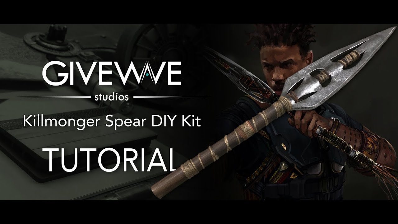 Killmonger Spear DIY kit ( EASY ) - YouTube