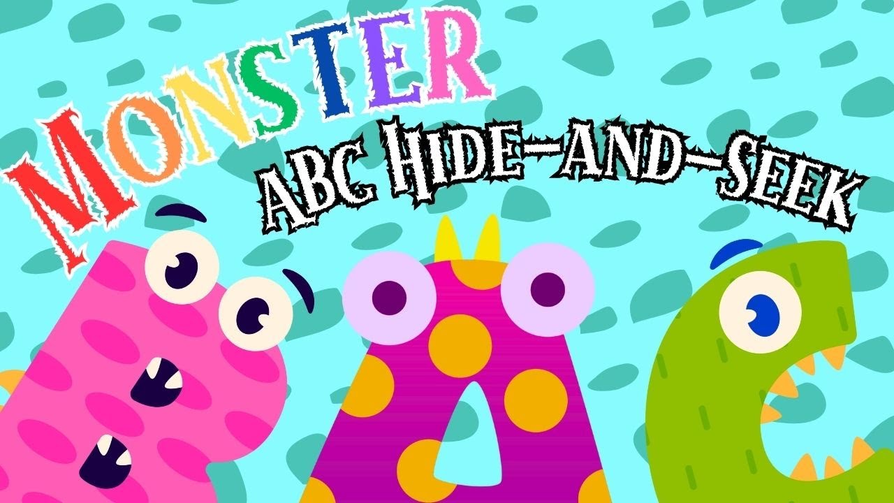 Monster ABC Hide-and-Seek🎃 | Learning & Singing ABC's For Kids | Tune ...