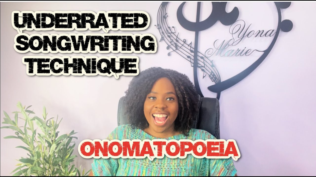 Onomatopoeia - A Great Songwriting Technique - YouTube