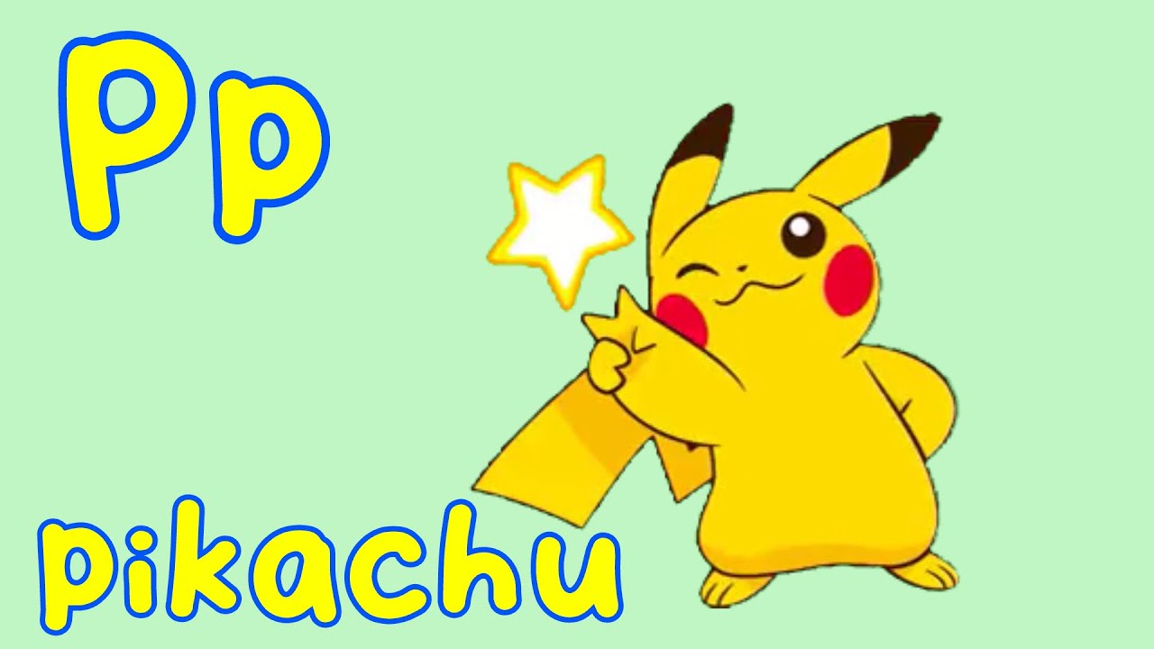 Pikachu ⚡ Phonics Song | Kidzstation - YouTube