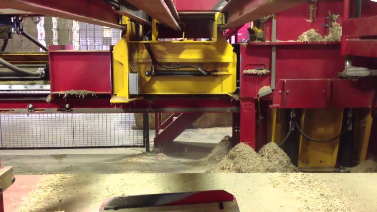 Hunterwood Hay Press - 450 kg Bale Attachment - YouTube