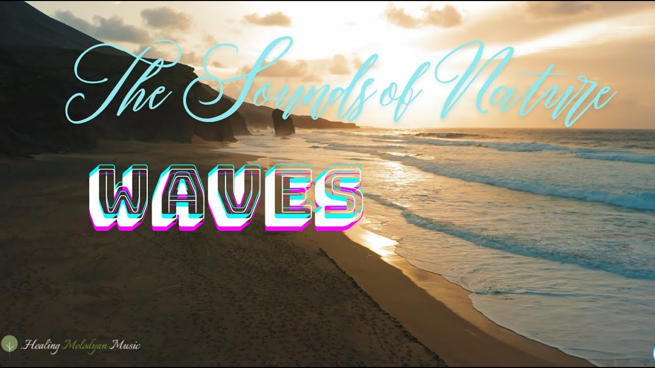 7H The sound of nature ASMR💧Beautiful waves sounds 🌊 The sound of waves ...