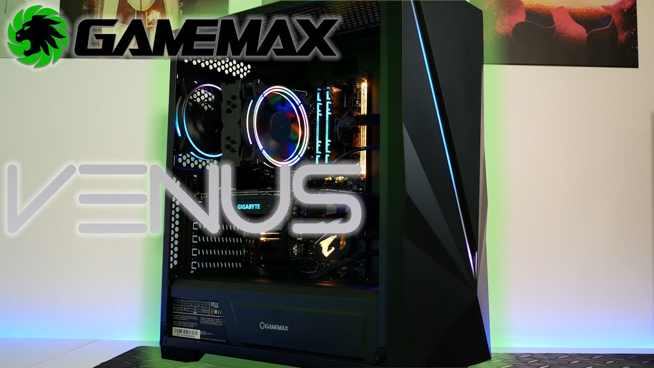 Gamemax Venus ARGB PC Gaming Case - Case Review and Build - Tech Hunter ...