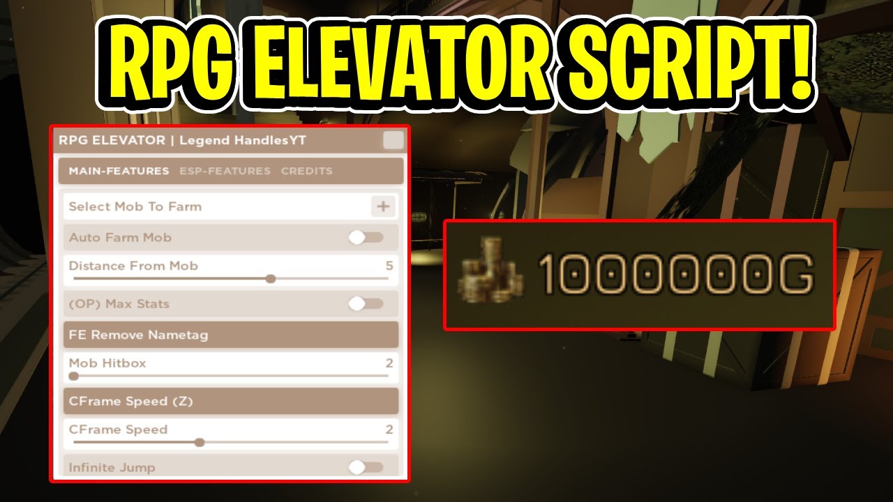 RPG ELEVATOR Script GUI / Hack (MAX STATS, AUTOFARM, KILL AURA, AND MORE) *PASTEBIN* - YouTube