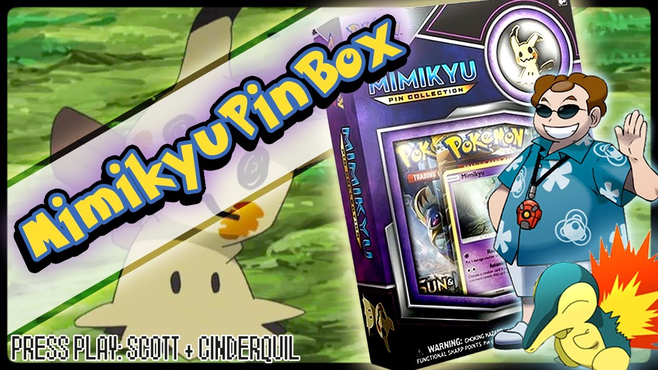 MIMIKYU PIN BOX OPENING - YouTube