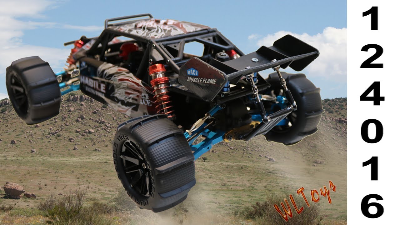 WLToys 124016 Rear Wing - YouTube