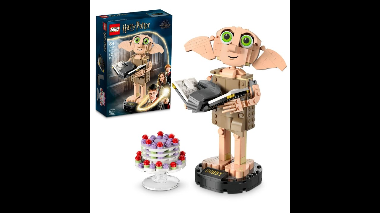 Dobby, Harry Potter, Lego Set Build - YouTube