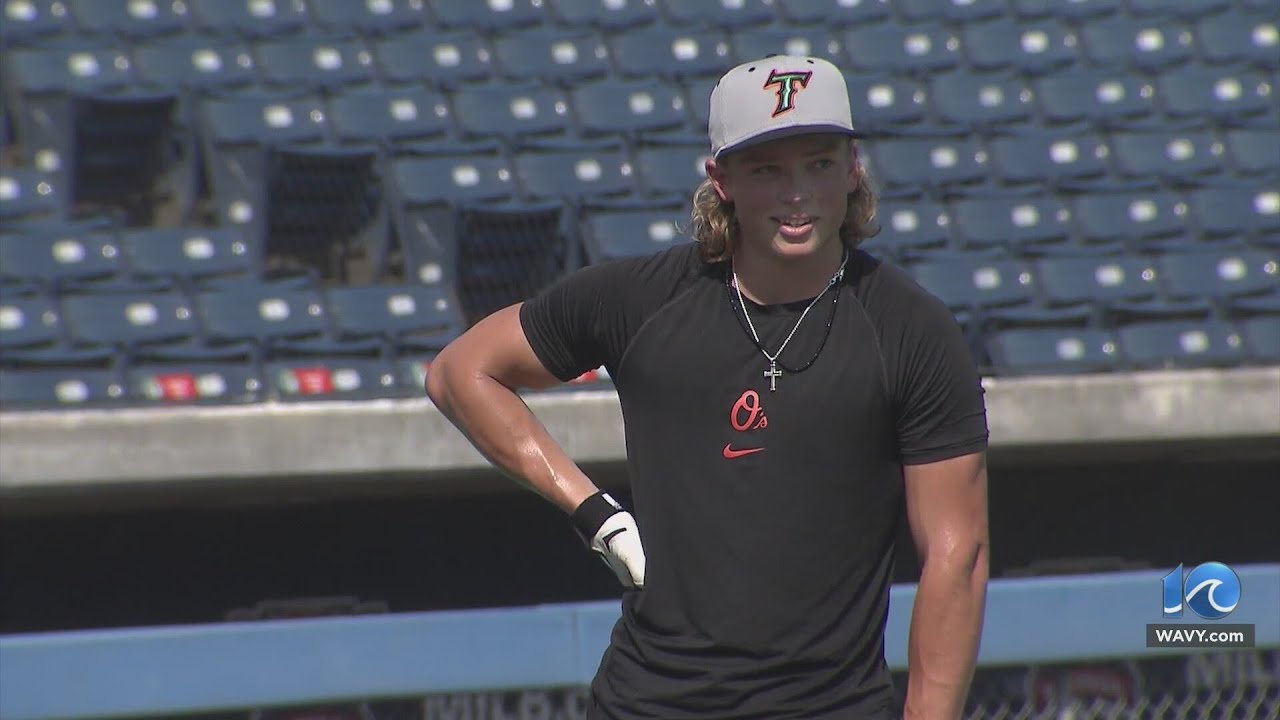 Jackson Holliday makes Triple-A debut with the Norfolk Tides - YouTube