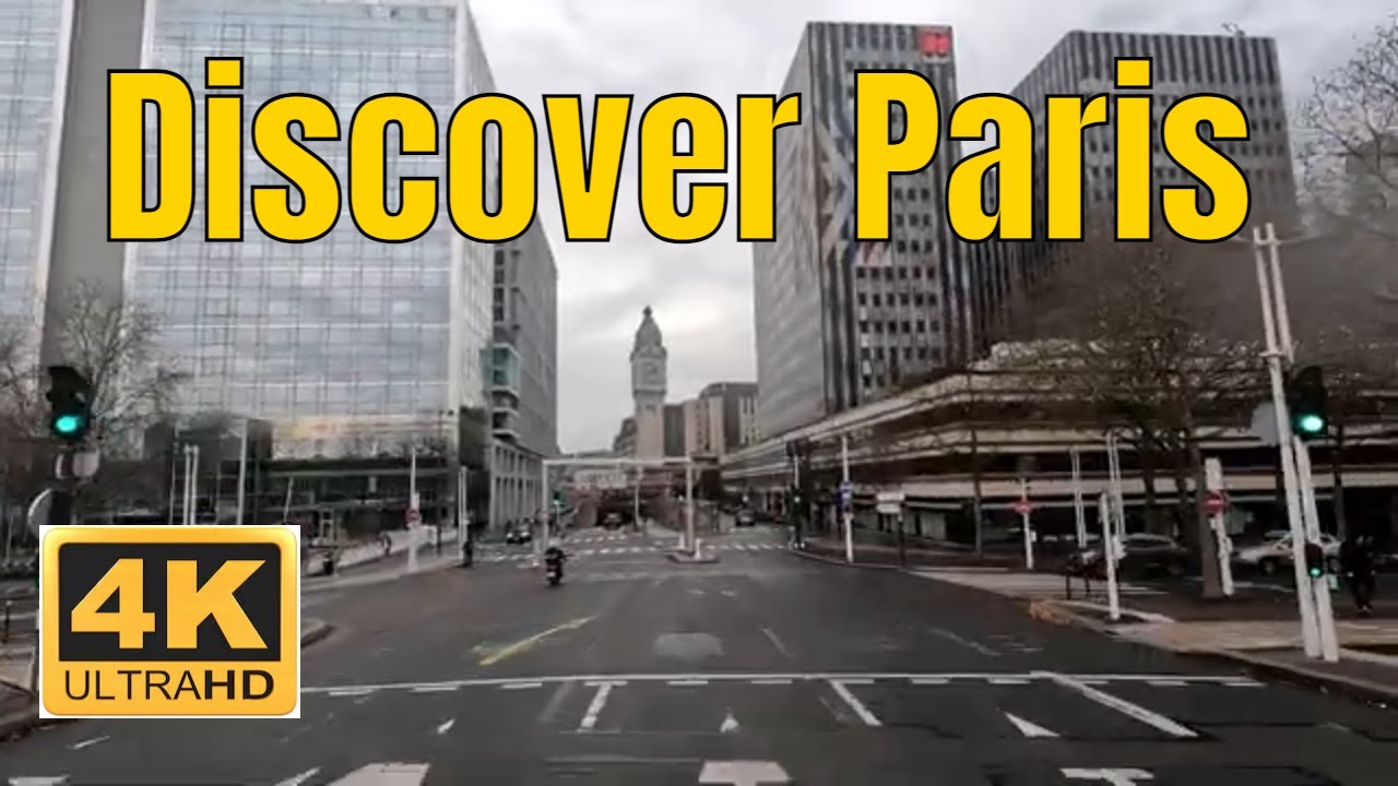 Discover Paris - 4K- Driving- French region - YouTube