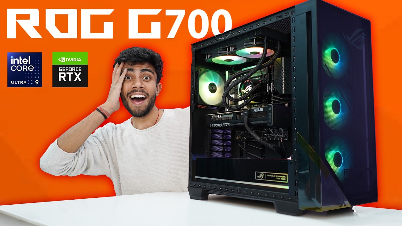 ASUS ROG G700 - Most Powerful Pre Build PC⚡Intel Core Ultra 9 With RTX 5080 - YouTube
