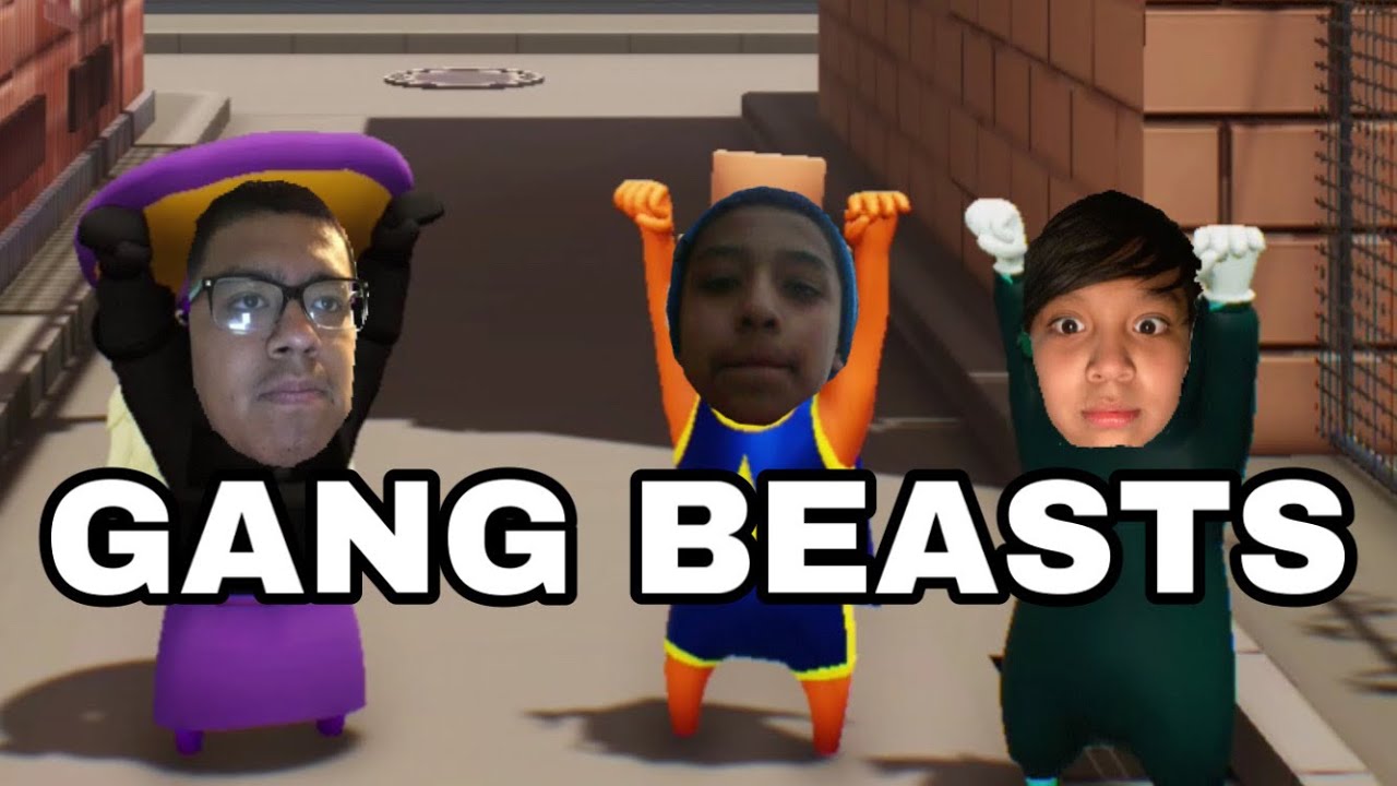 GANG BEASTS W/ MEXICAN GOON & JORDY - YouTube