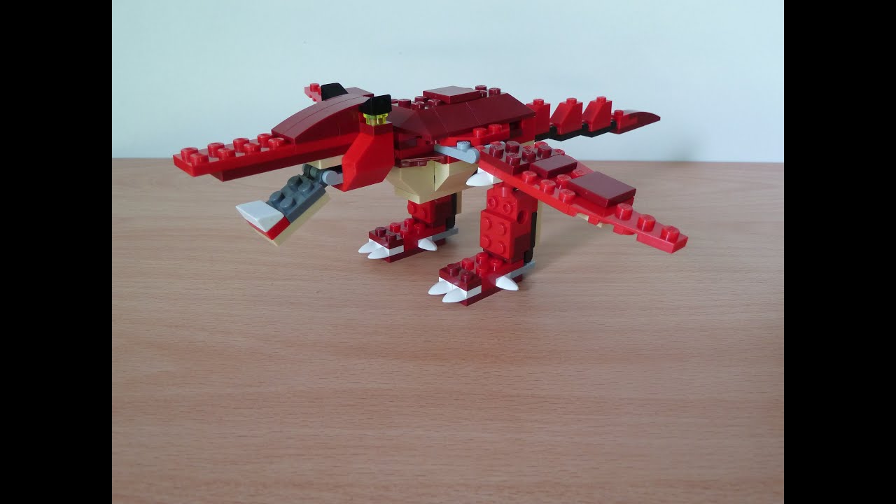 LEGO 6914 LEGO CREATOR 3 IN 1 T-REX Pterodactyl (3/3) - YouTube
