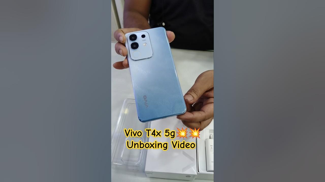 Vivo T4x 5g 💥💥 || Quick Unboxing Video #vivo #unboxing #shortvideo - YouTube