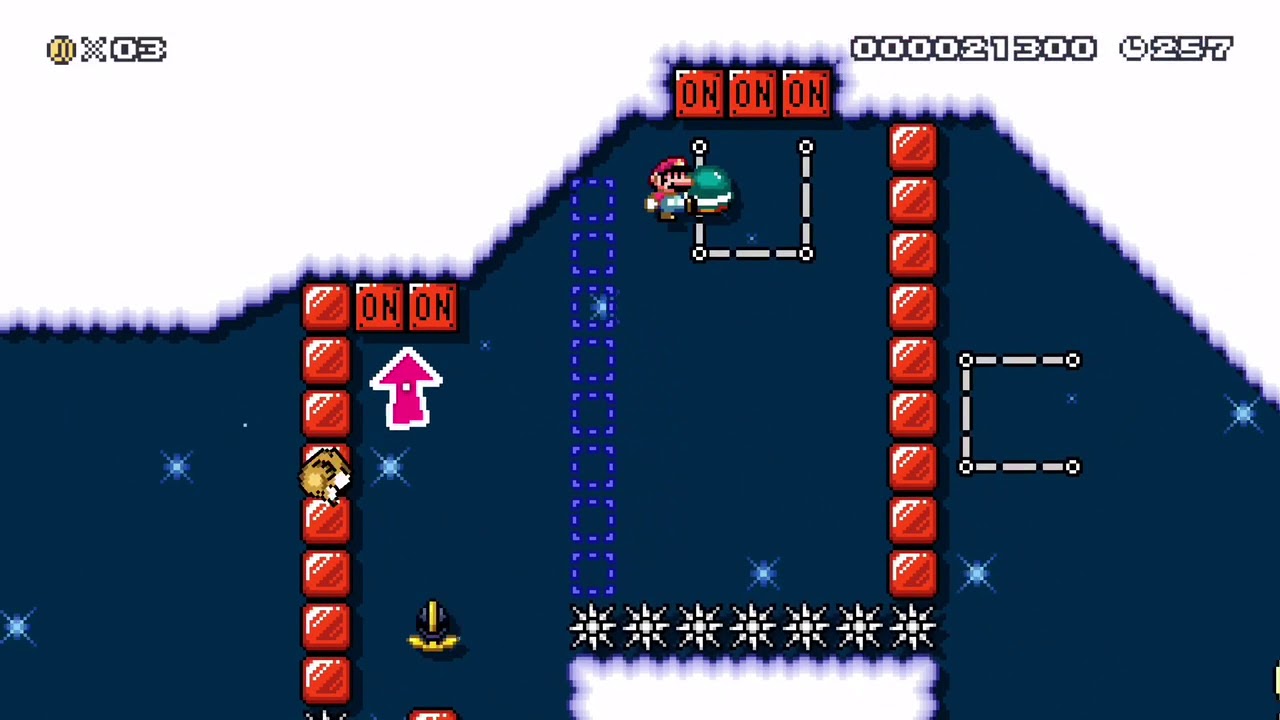 【Super Mario Maker2】Float Shell Physics - YouTube