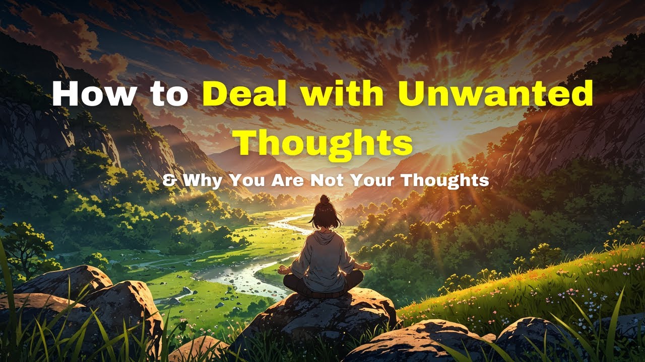 How to Deal with Unwanted Thoughts & Why You Are Not Your Thoughts ...